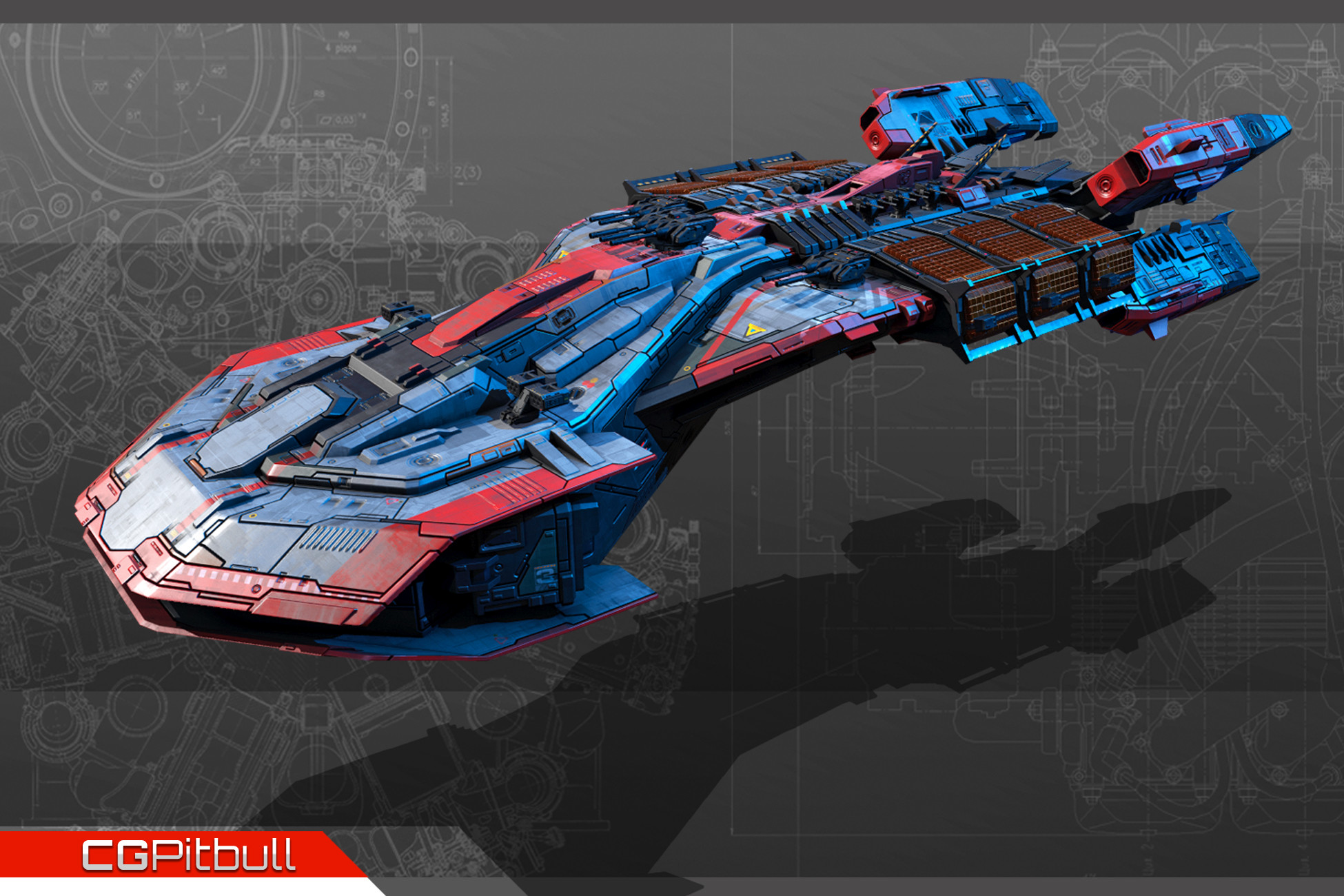 Yangzhou BattleShip | 3D 우주 | Unity Asset Store