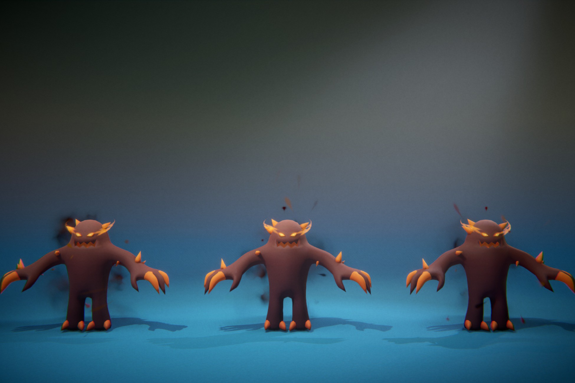 Spiky Golem LV2 - Character + Animations | 3D Characters | Unity Asset ...