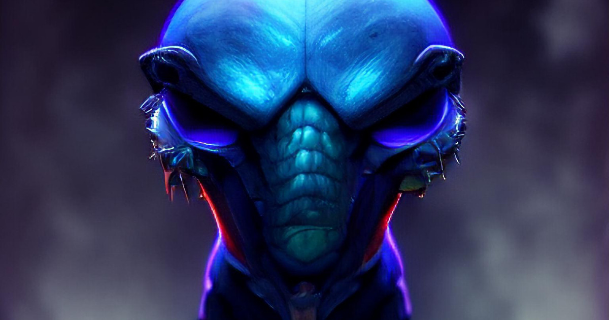 Sci-Fi Alien Military - Humanoid Character Portrait Art | 2D Characters ...