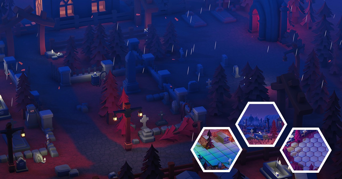 Haunted Cemetery Forest Pack Cute Toon Series | 3D Environments | Unity ...