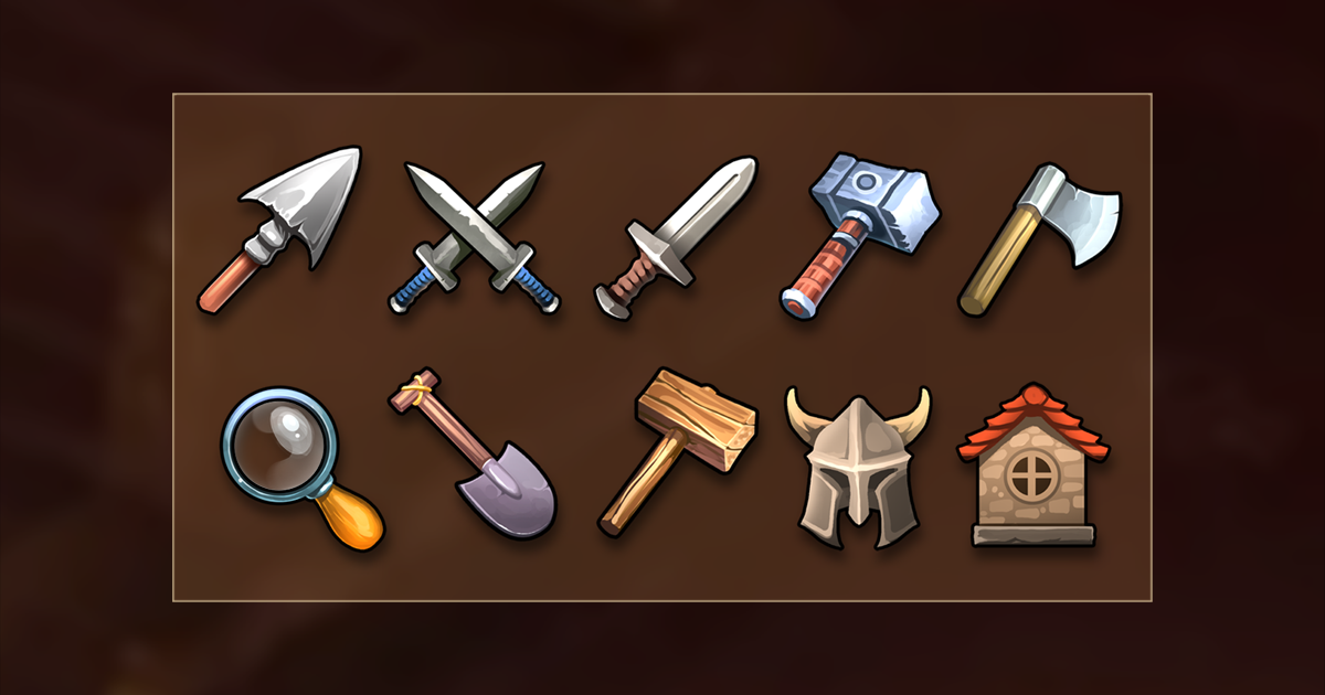 Game Boosters Icons | 2D Icons | Unity Asset Store