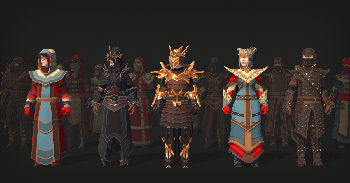Lowpoly Modular Armors Expansion Pack 02 - MEDIEVAL FANTASY SERIES | 3D ...