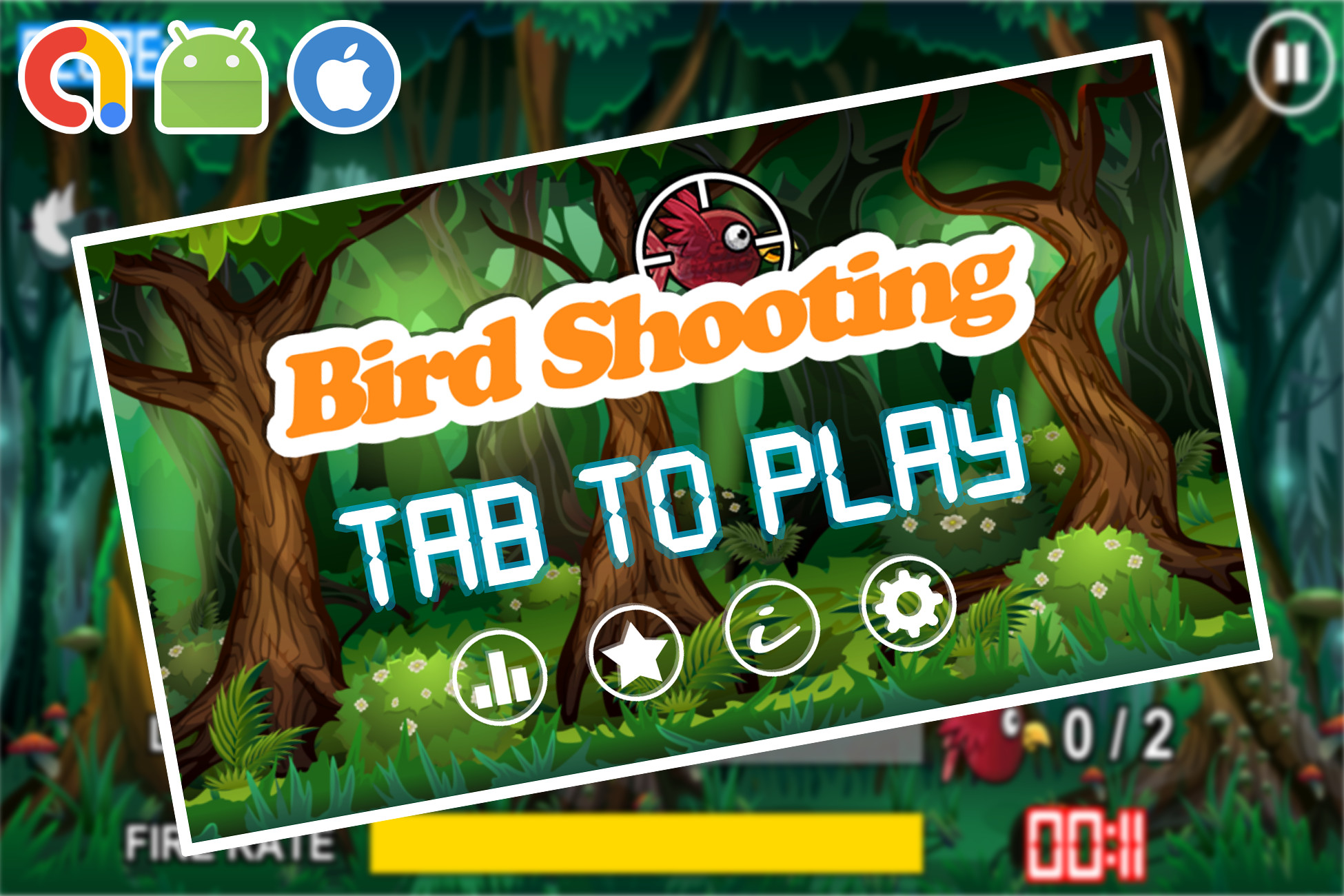 Bird Shooting Game Template Admob Unity Ads Packs Unity Asset Store