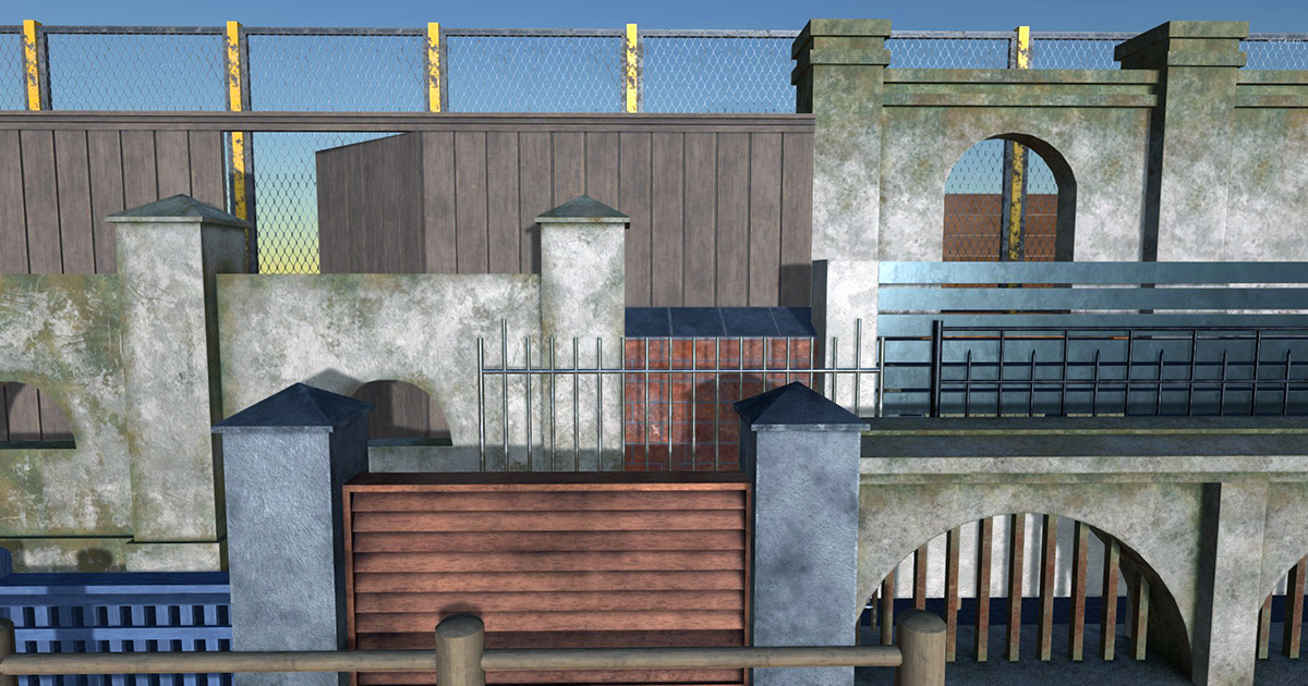 Ultimate Fence Package Vol2 | 3D Exterior | Unity Asset Store