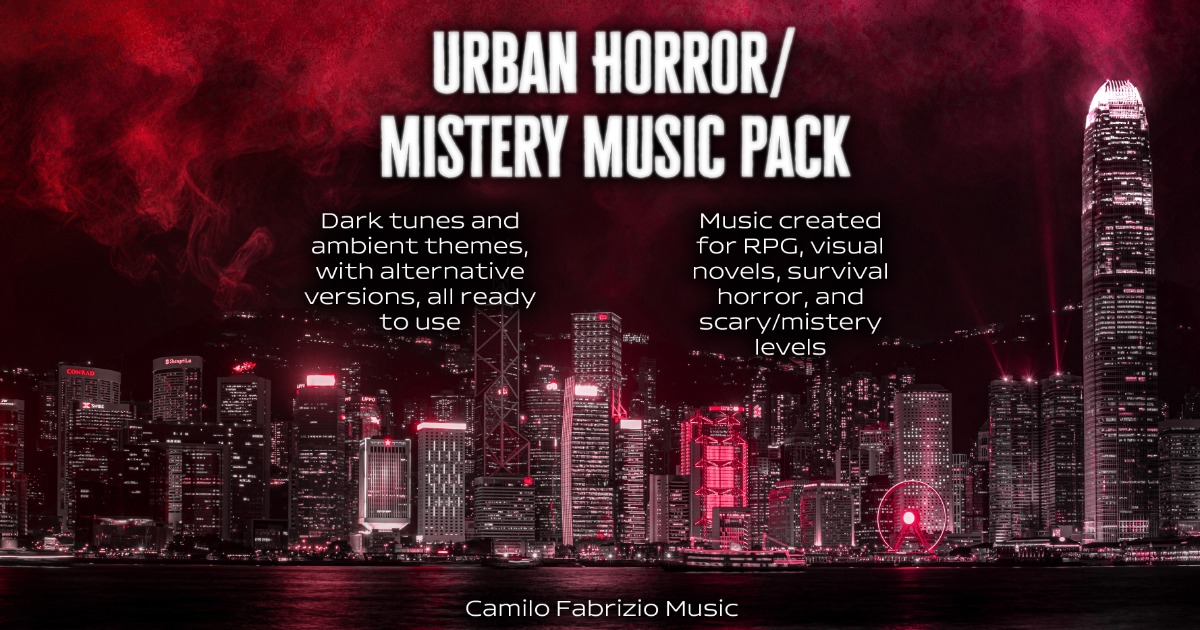 Red Fangs - Gothic Urban Horror Mistery Game Music Pack | Audio Ambient ...