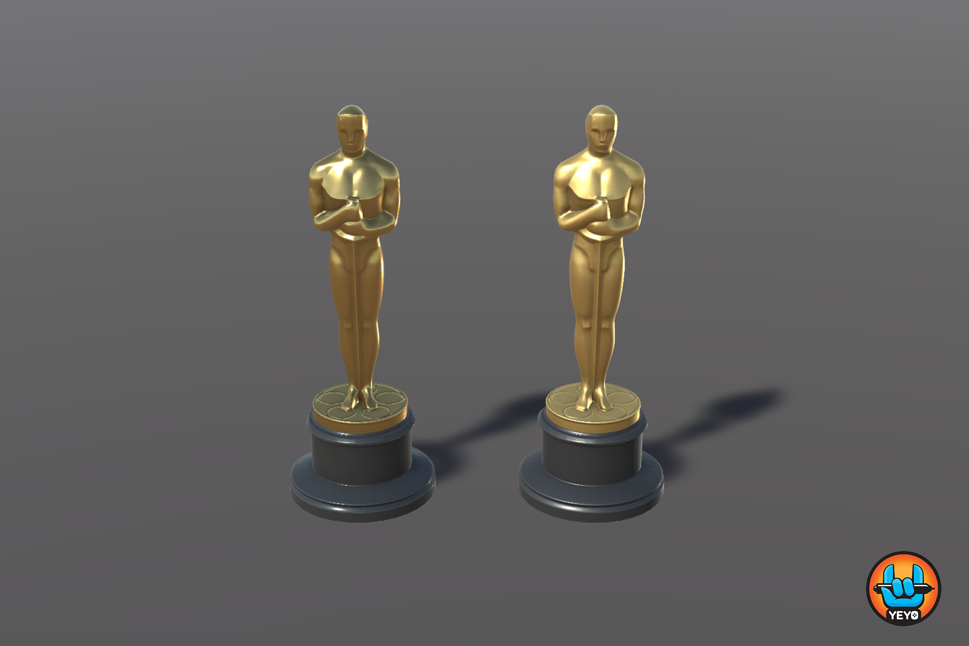 Oscar Academy Award - Low Polygon | 3D Interior | Unity Asset Store