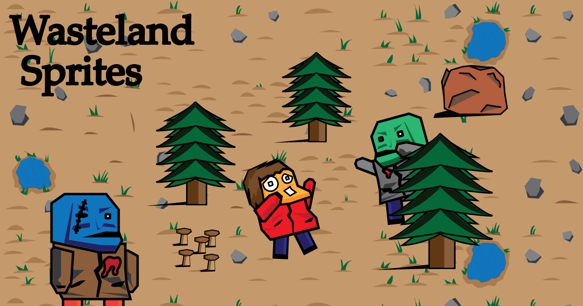 2D Wasteland Sprites | 2D Characters | Unity Asset Store