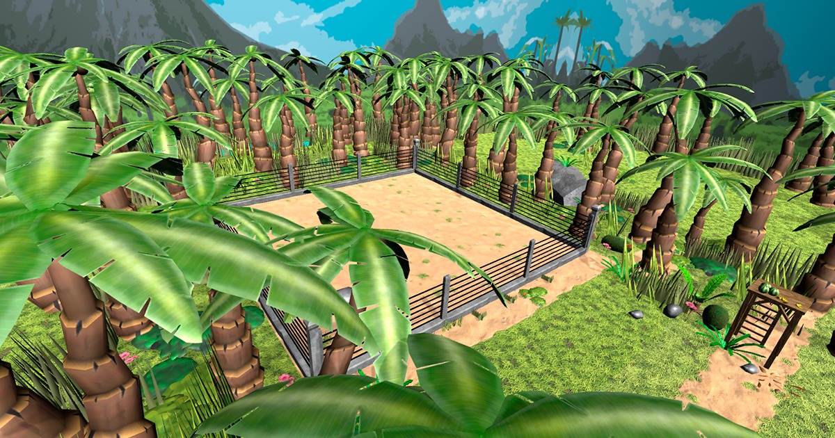 Jungle Cartoon Mobile Ready | 3D 景色 | Unity Asset Store