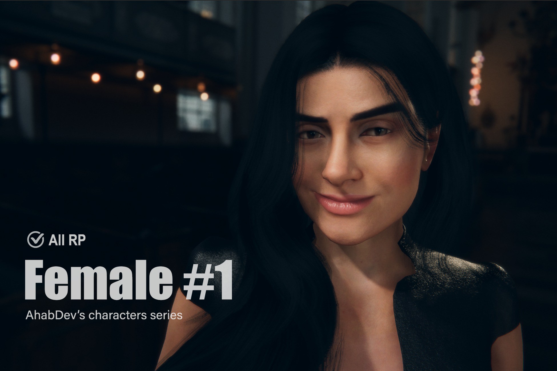 Ahab's Characters: Female#1 | 3D Humanoids | Unity Asset Store