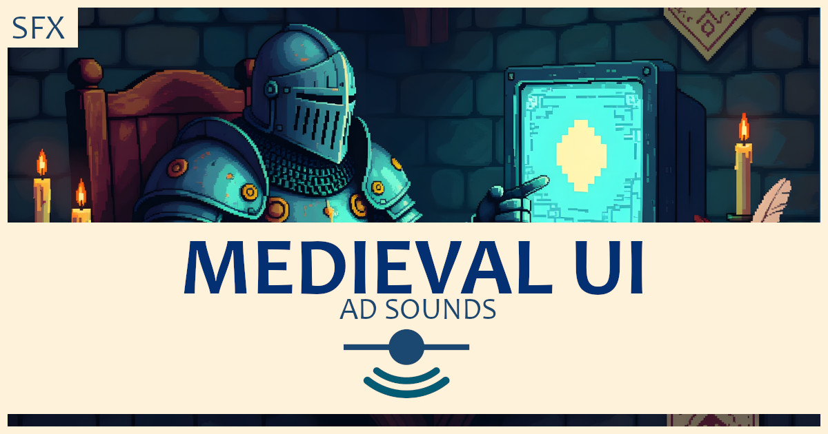 Medieval User Interface - Sound Effects | Audio Sound FX | Unity Asset ...