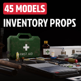 Low Poly Inventory Props Pack