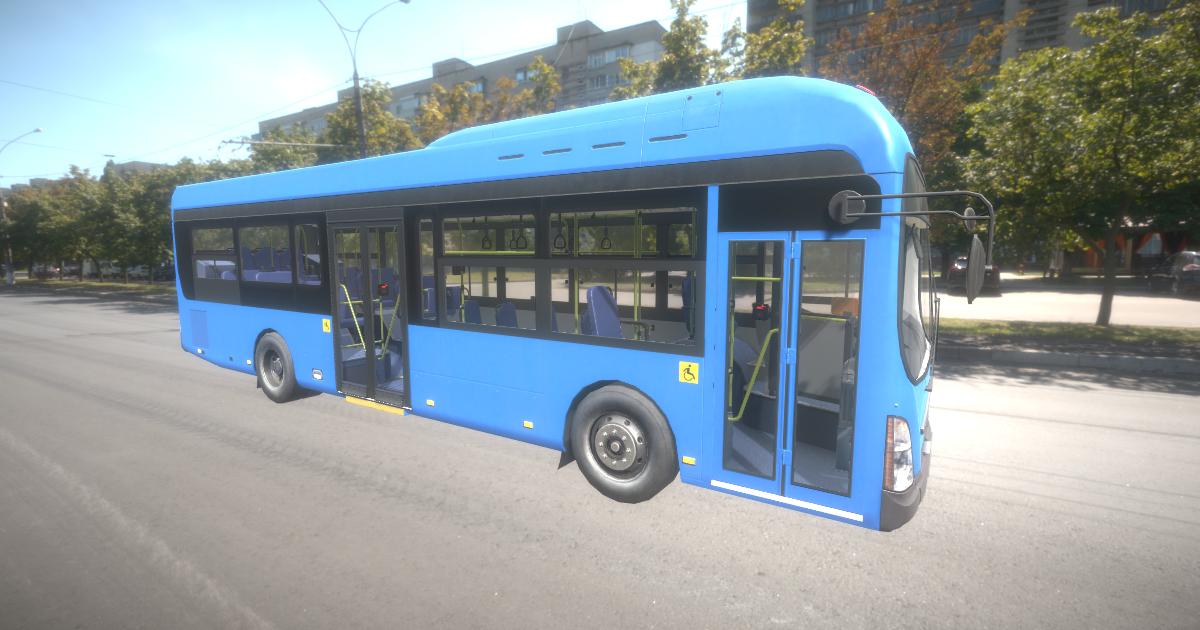 Low Floor Bus | 3D Vehicles | Unity Asset Store