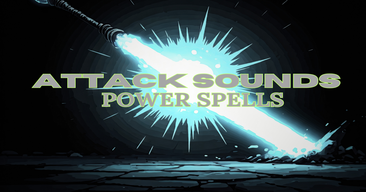 Attack Sounds: Power Spells | Weapons Sound FX | Unity Asset Store