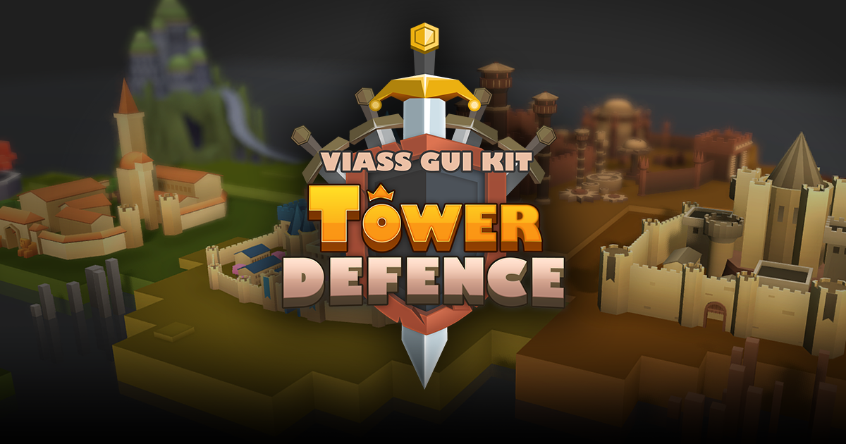 VIASS GUI Kit Tower Defence | 2D GUI | Unity Asset Store