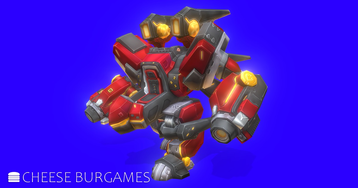 Cartoon Mecha Skin #3 | 3D Robots | Unity Asset Store