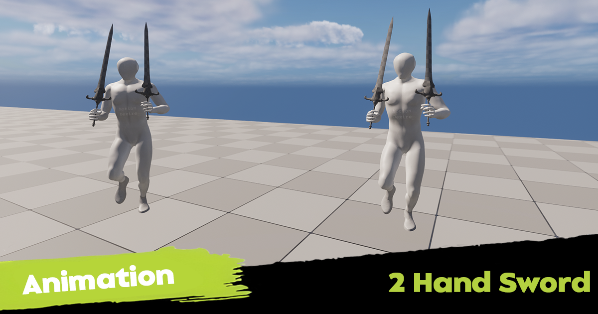 Locomotion 2Hand Sword Animation | 3D Animations | Unity Asset Store