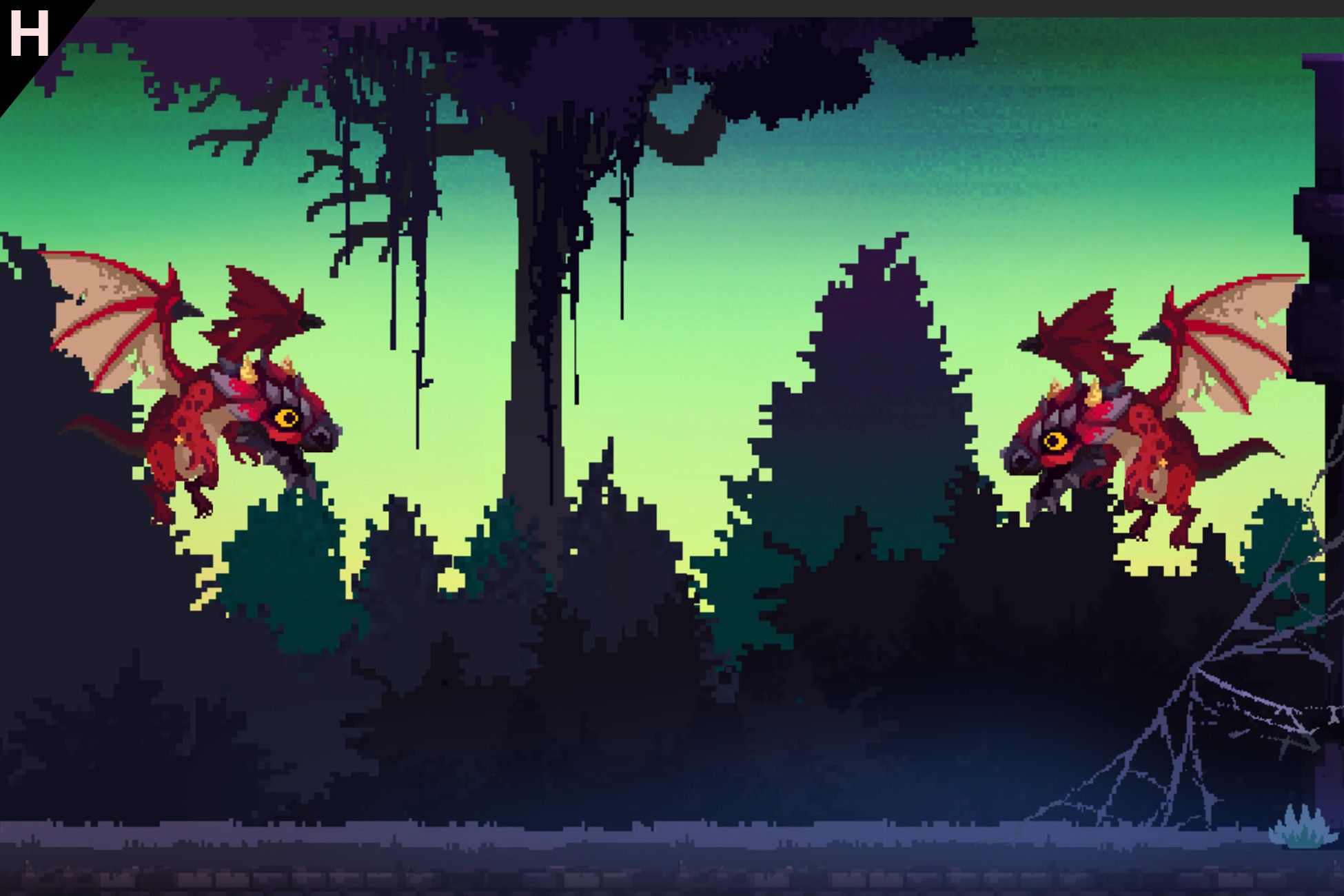 Pixel Fire Dragon | 2D Characters | Unity Asset Store