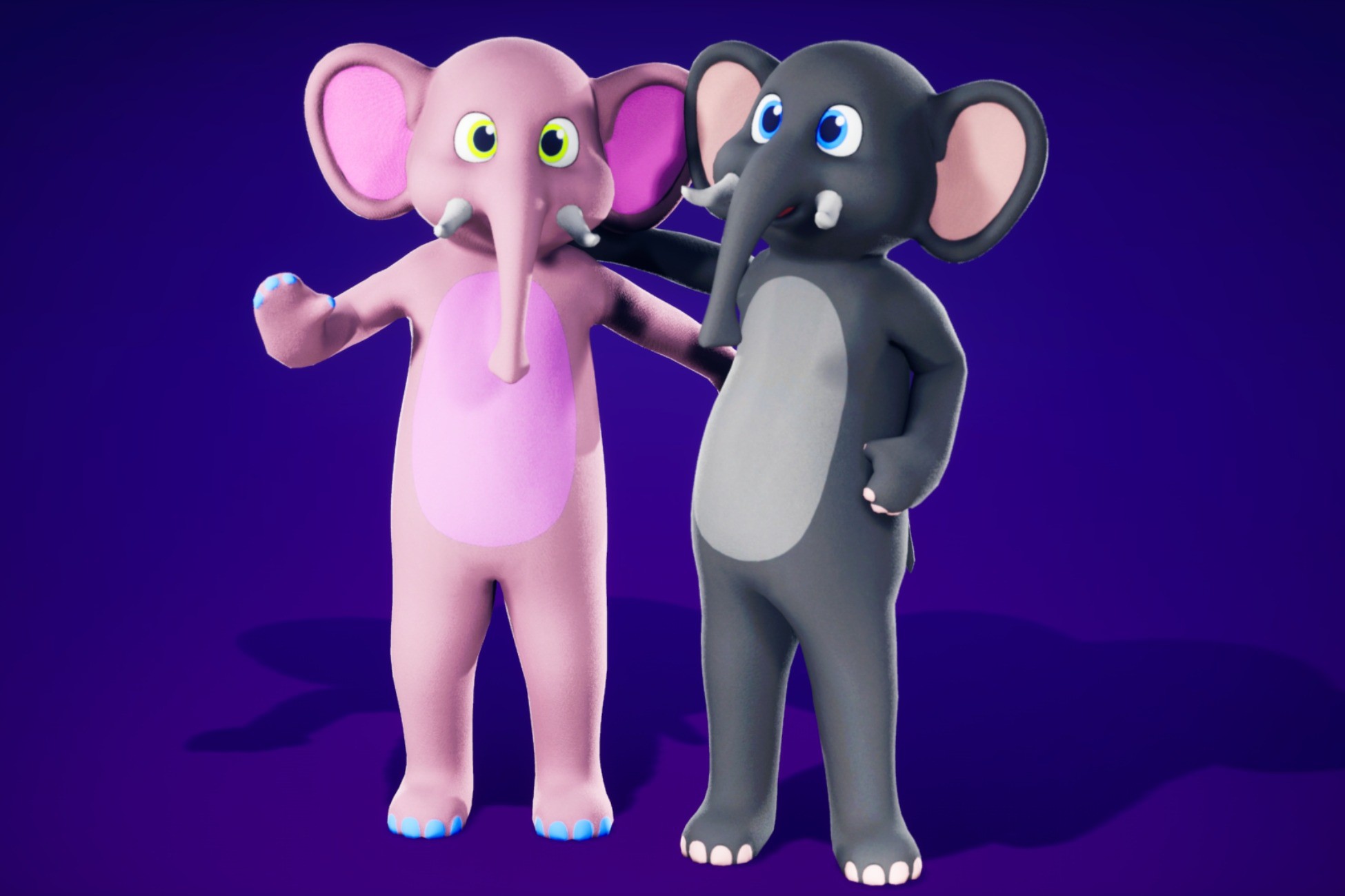 FurSuit Elephant | 3D Characters | Unity Asset Store