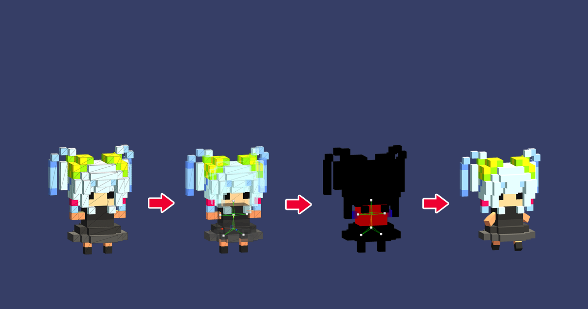 Voxel Importer Modeling Unity Asset Store