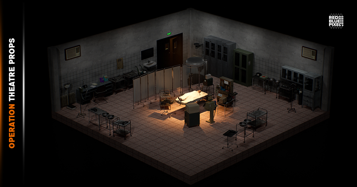 Hospital Operation Theatre Environment | 3D Props | Unity Asset Store