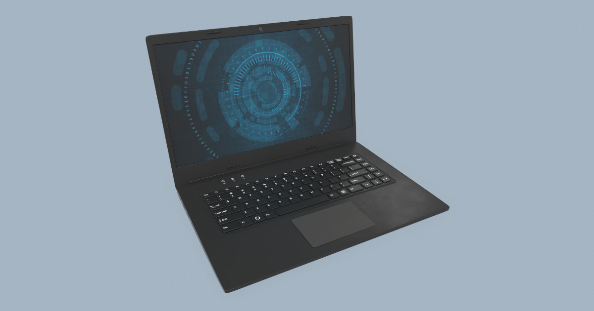 Laptop PBR | 3D Electronics | Unity Asset Store