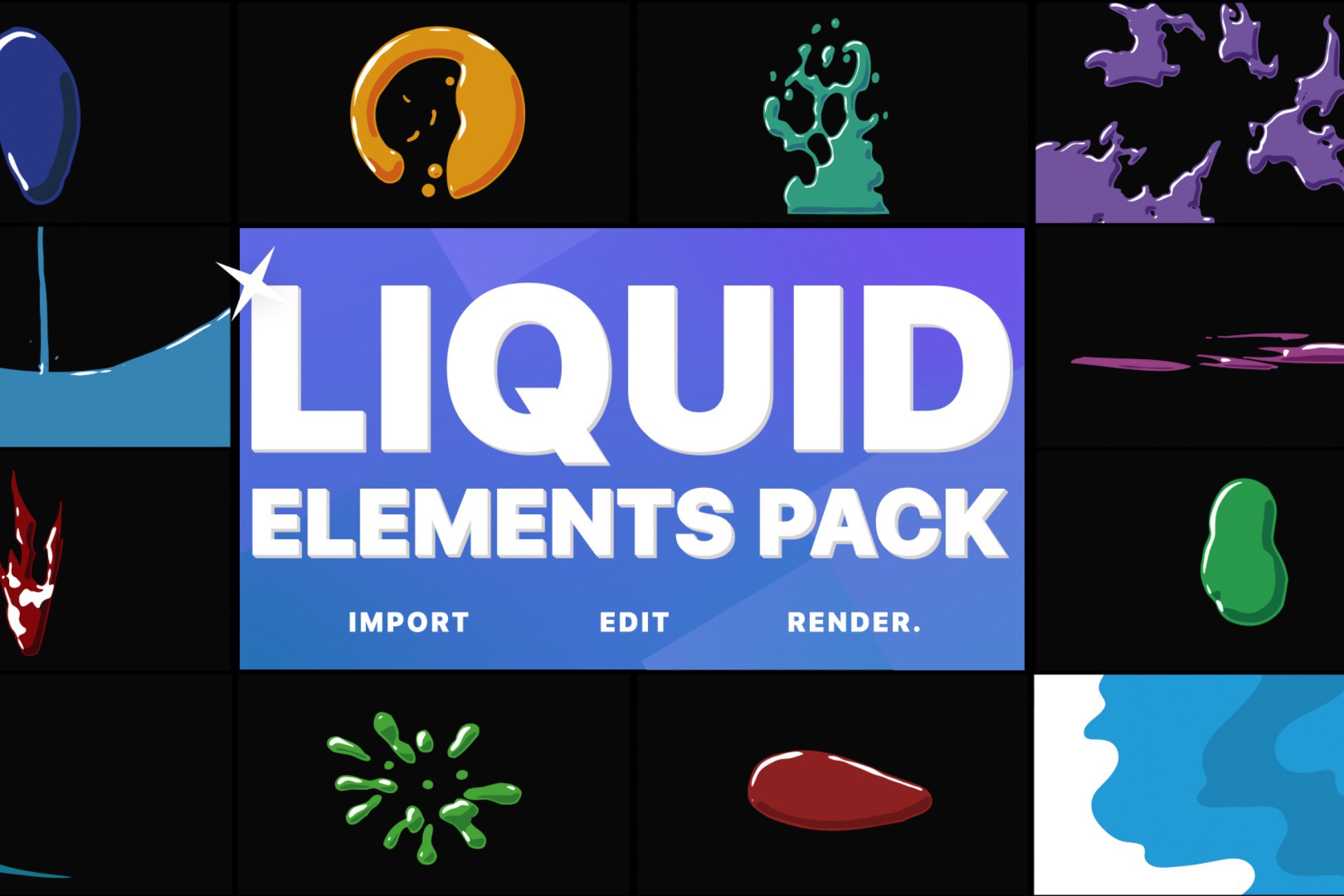 Liquid Elements (06.10) | 2D Textures & Materials | Unity Asset Store