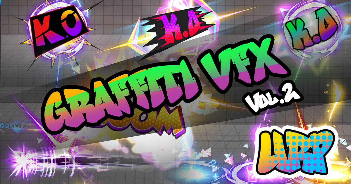 Graffiti VFX Collection Vol2 URP | Fire & Explosions | Unity Asset Store