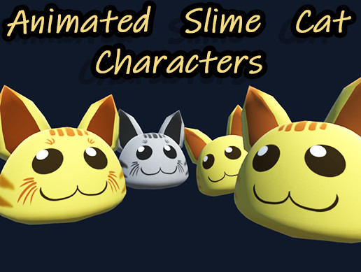 Slime Cat | 3D 생물 | Unity Asset Store