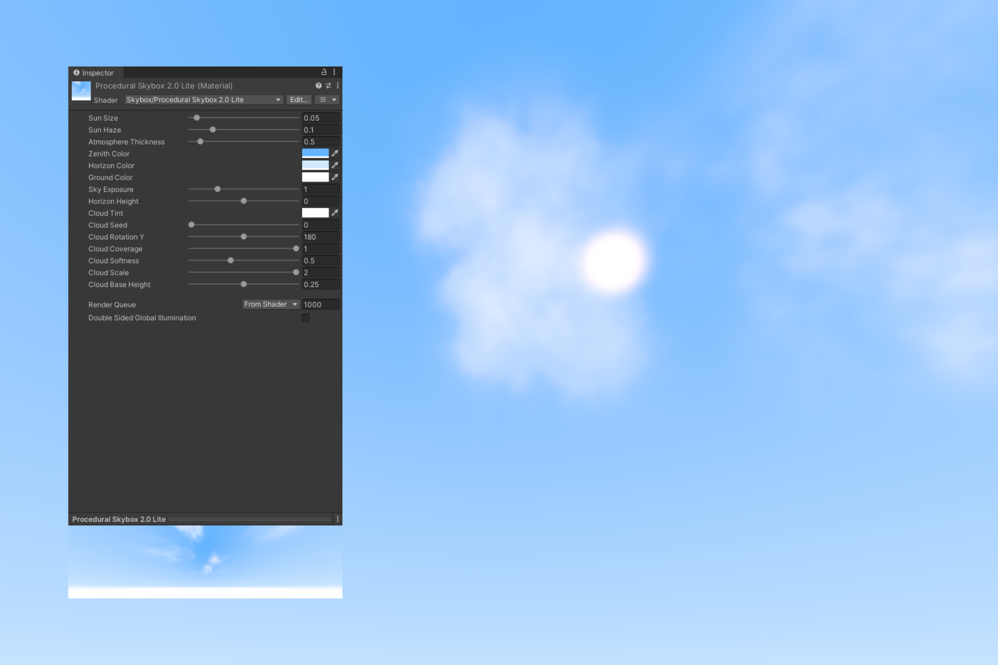 Procedural Skybox 2.0 Lite | 2D Sky | Unity Asset Store
