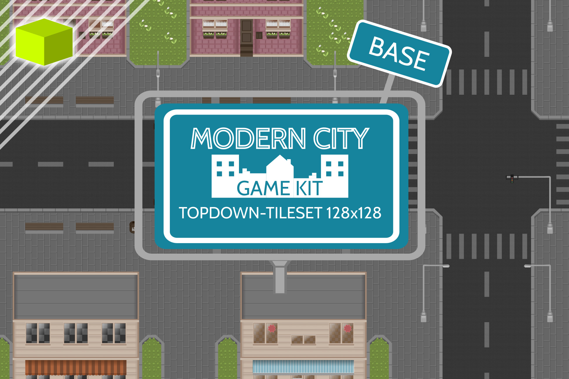 Modern City - Game Kit - Base Tileset | 2D Environments | Unity Asset Store