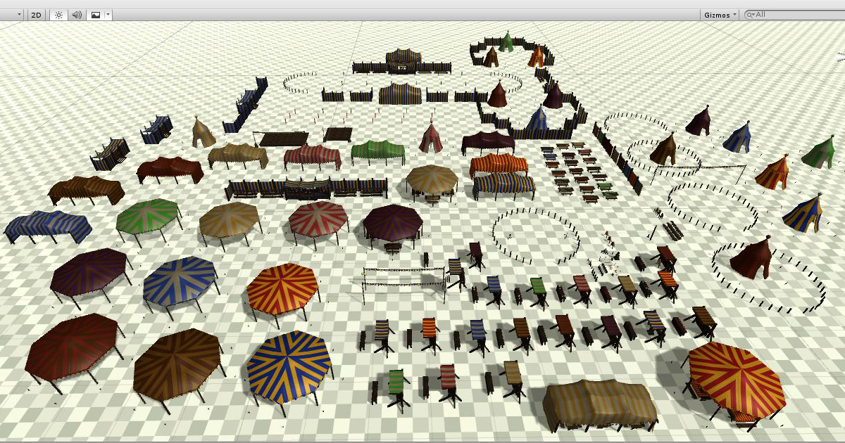 Medieval Fair Pack | 3D | Unity Asset Store