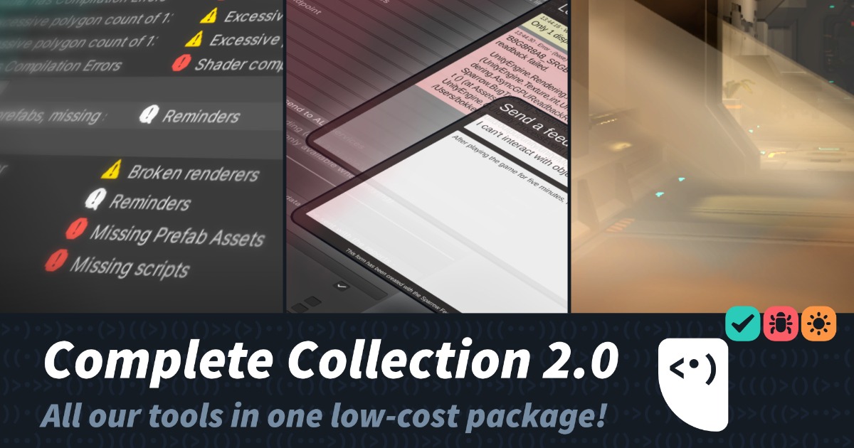 Complete Bundle of Sparrow Tools 2.0 | Utilities Tools | Unity Asset Store