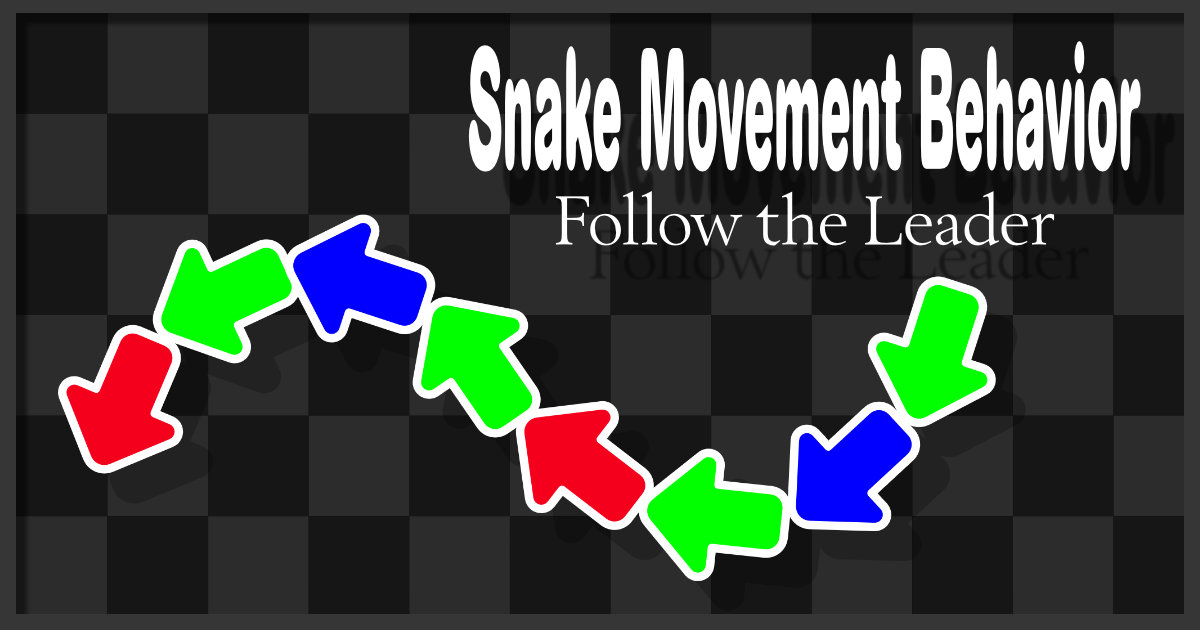 Snake Movement Behavior (Follow the Leader) | Animation Tools | Unity Asset Store