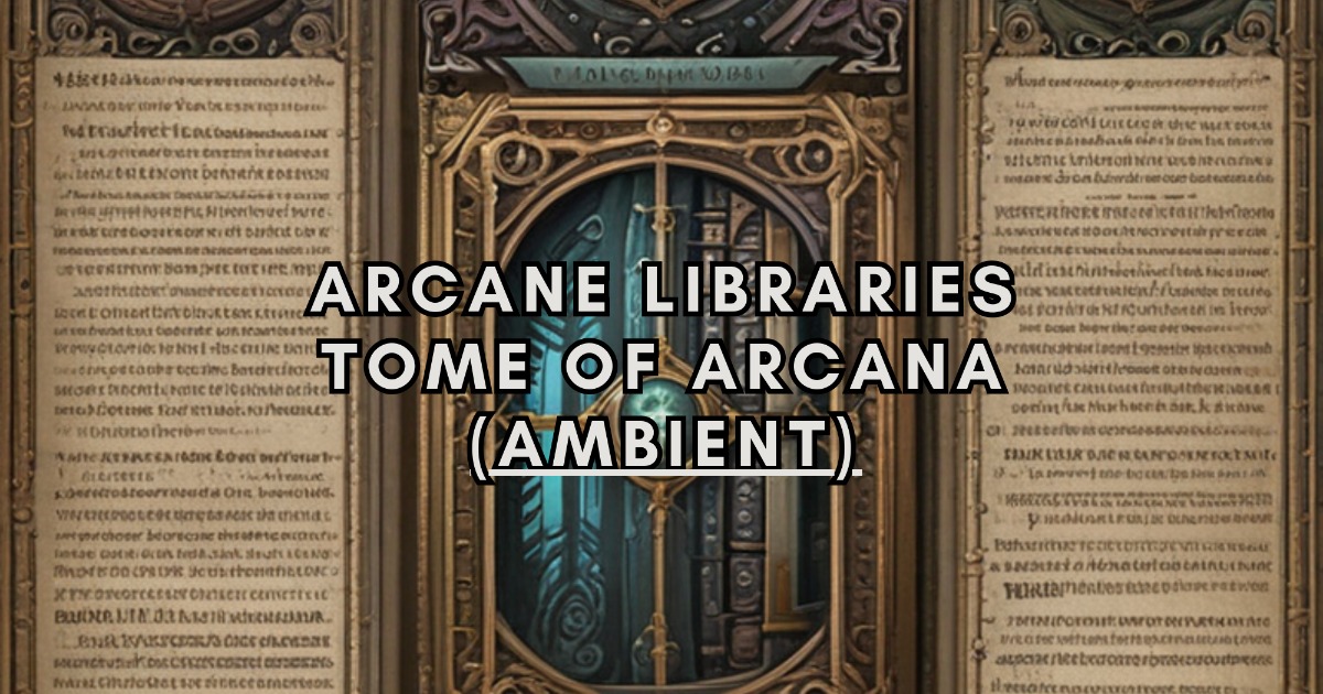 Arcane Libraries - Tome of Arcana | オーディオ 音楽 | Unity Asset Store