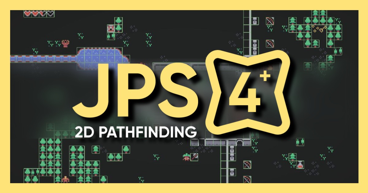 JPS4+ 2D Grid Pathfinding | Behavior AI | Unity Asset Store