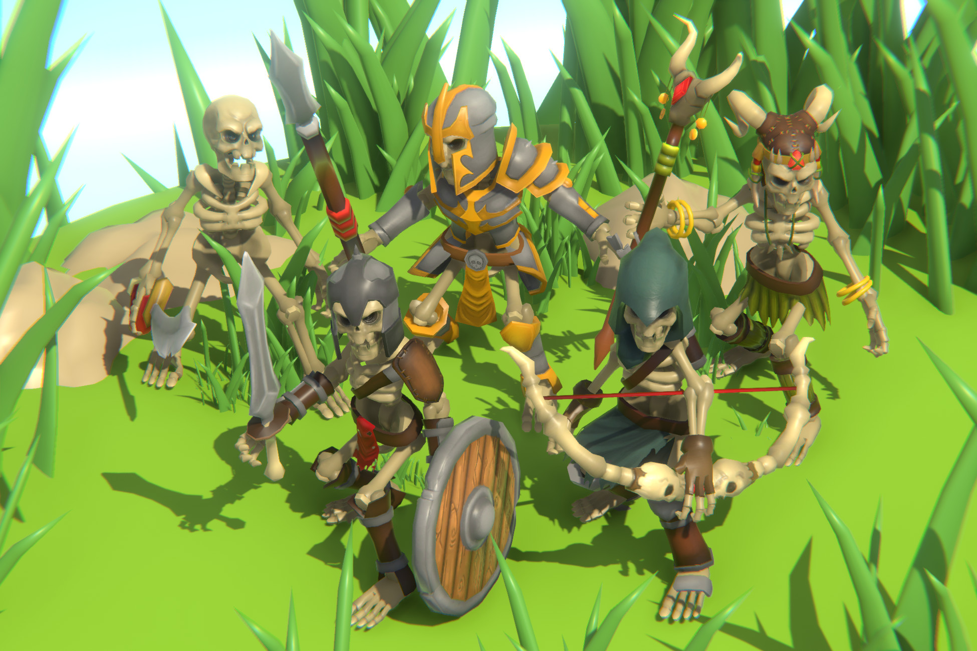 Monster Bundle 5 - Casual Fantasy | Characters | Unity Asset Store