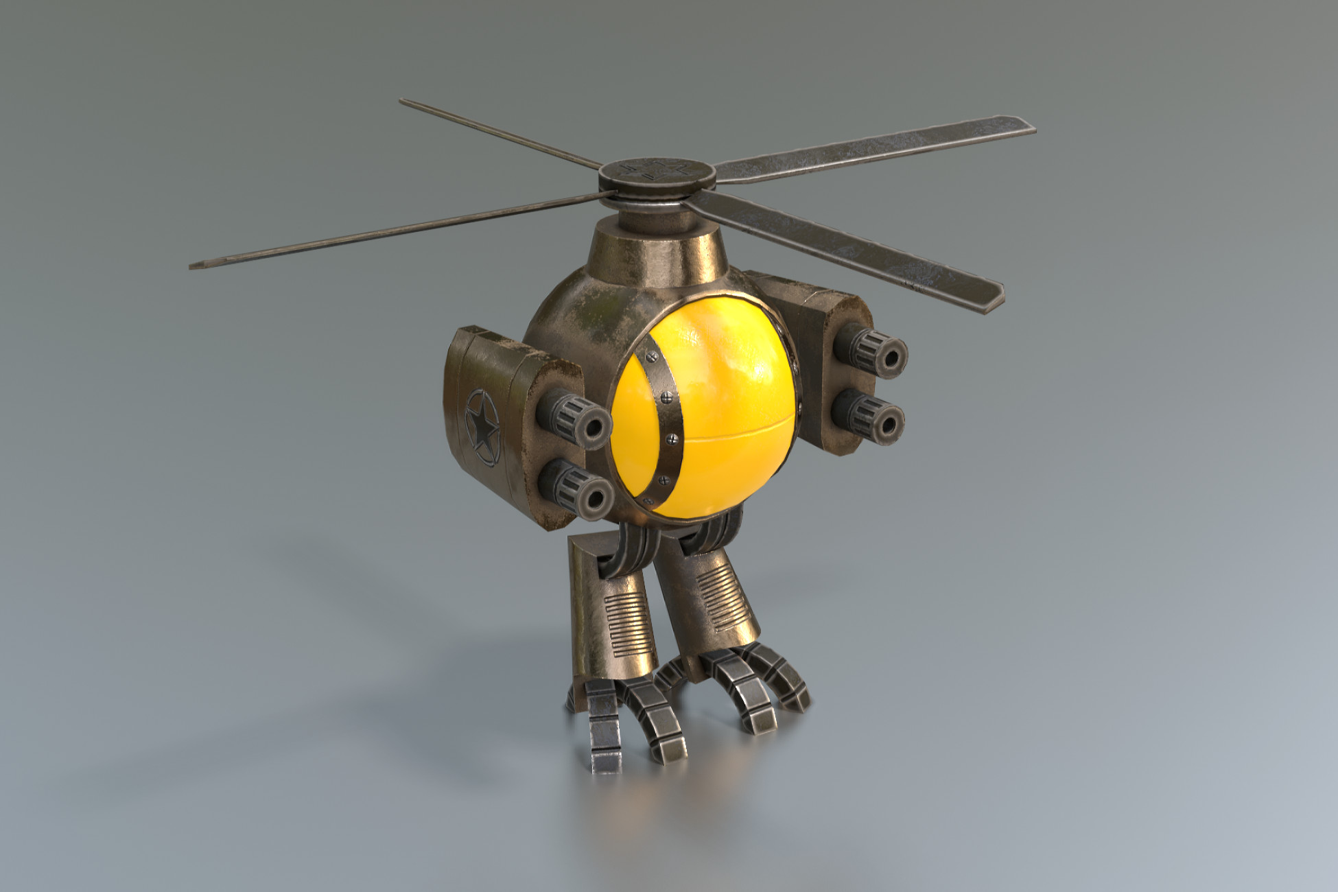 HeliCop | 3D Robots | Unity Asset Store