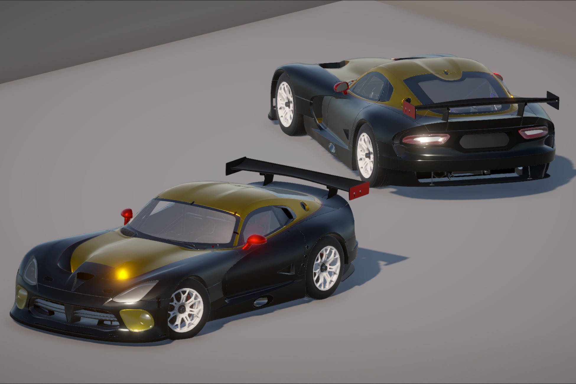 Realistic USA Sport Car #1 | 3D Land | Unity Asset Store