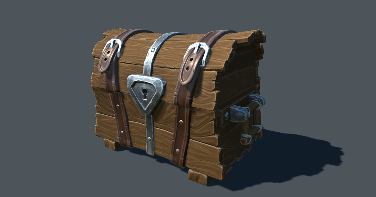 Animated PBR Chest Demo | 3D Interior | Unity Asset Store
