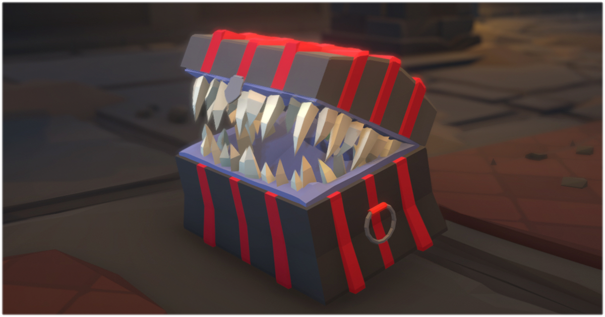 Low Poly Character - Mimics & Chests & Loot - Fantasy RPG | 3D ...