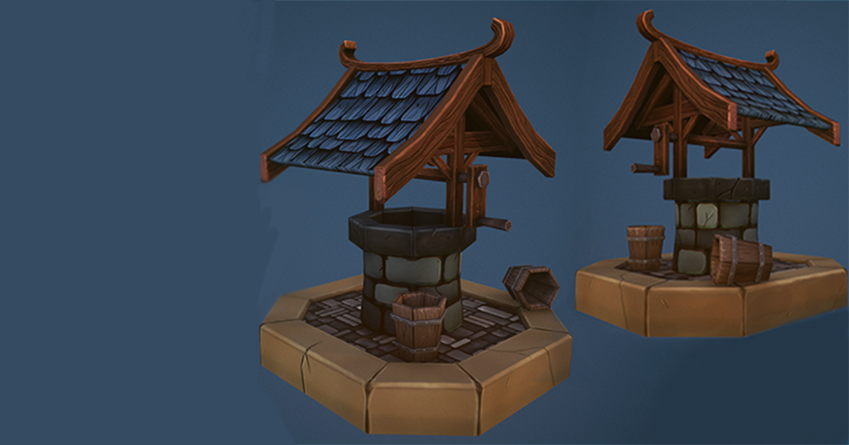 Stylized Well | 3D Fantasy | Unity Asset Store