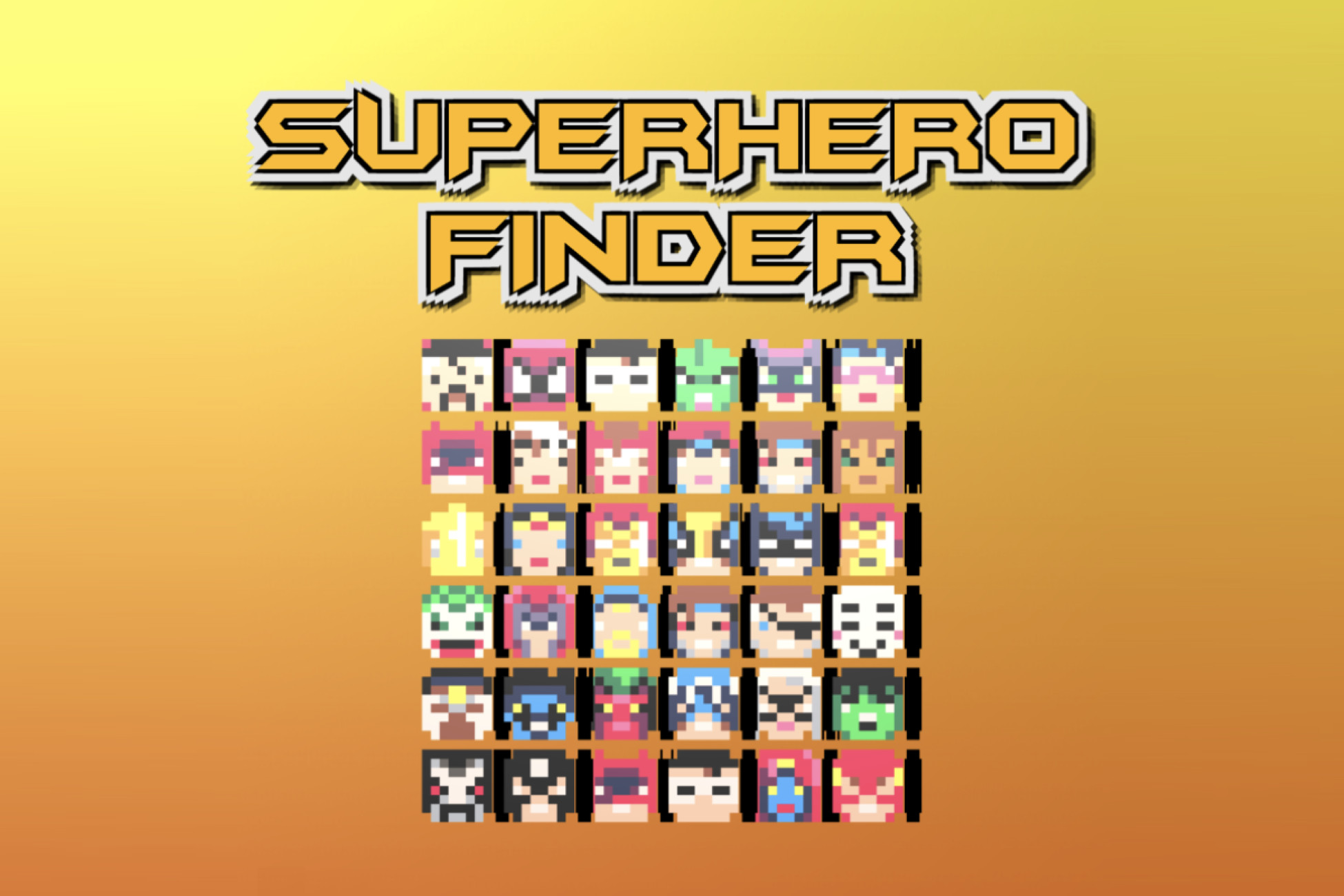 Superhero Finder: Complete Game | Tutorials | Unity Asset Store