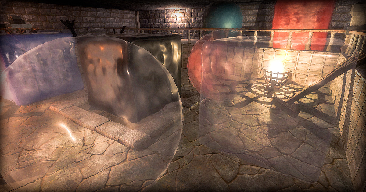 Gelatinous Cube & Sphere Pack PBR - Fantasy RPG | 3D Creatures | Unity ...