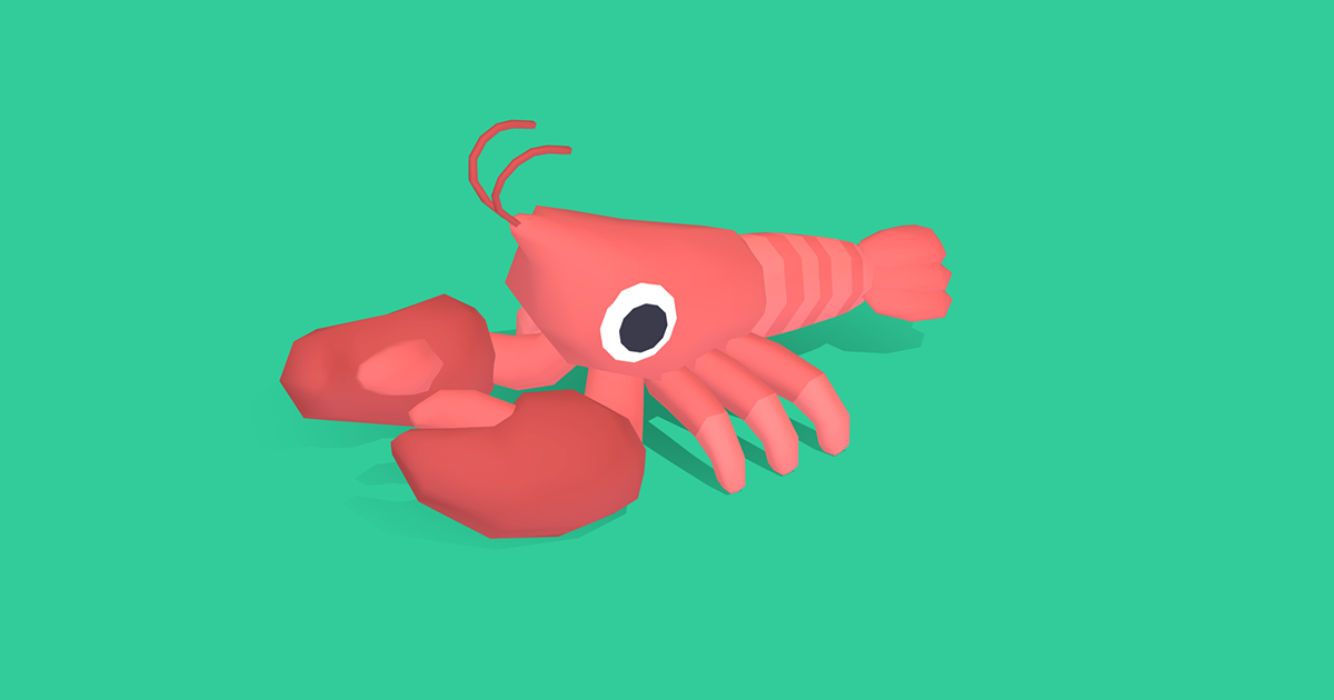 Lobster - Quirky Series | Characters | Unity Asset Store