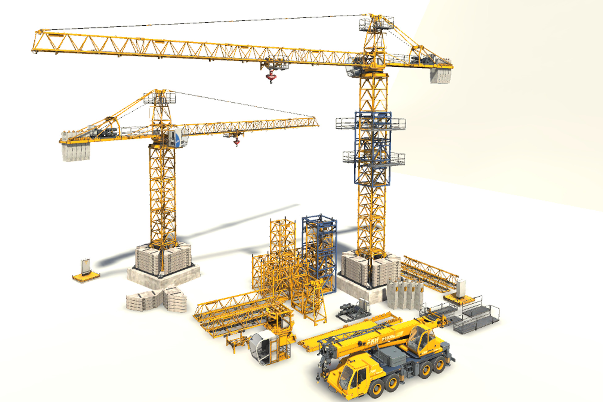 Tower Crane v1(Simulator) | 3D Land | Unity Asset Store