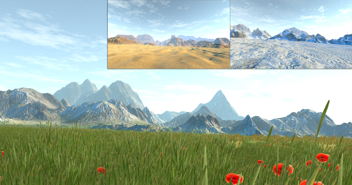 Landscapes Mountains Vol.2 | 3D Landscapes | Unity Asset Store