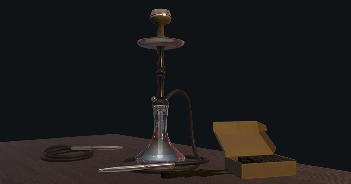 Hookah (PBR) | 3D Props | Unity Asset Store