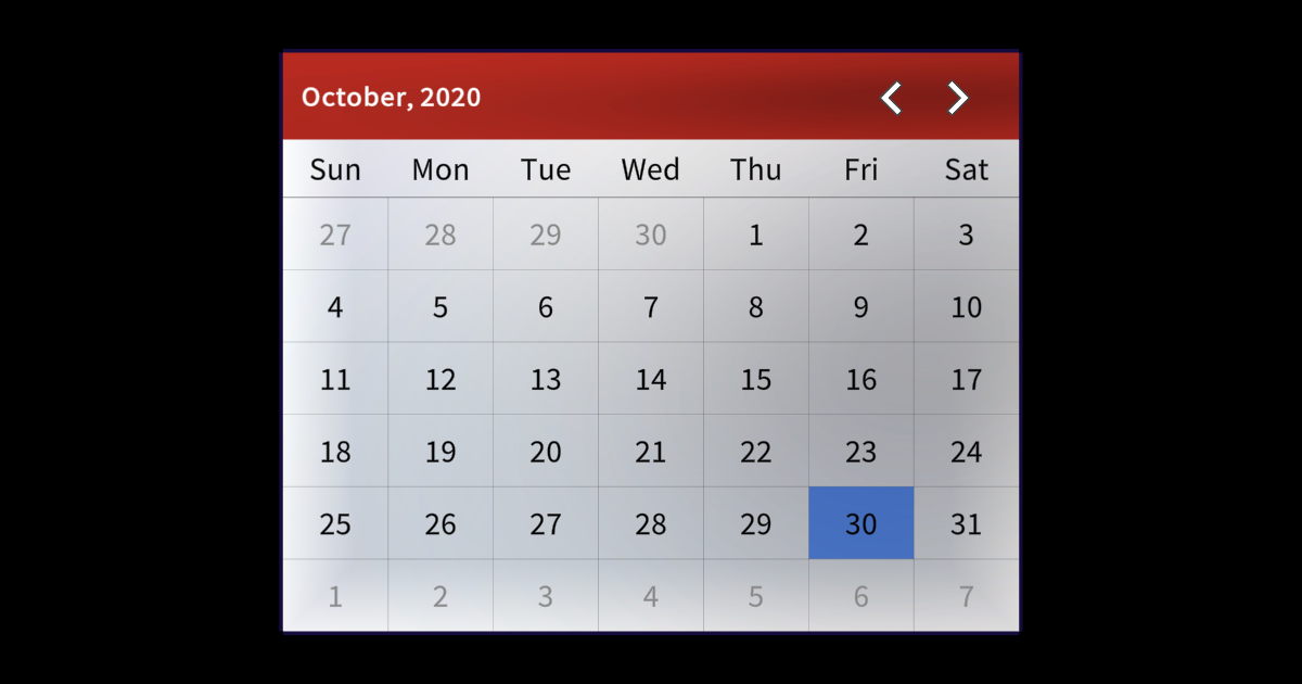 Date Picker Pro - Calendar for Unity | GUI 工具 | Unity Asset Store
