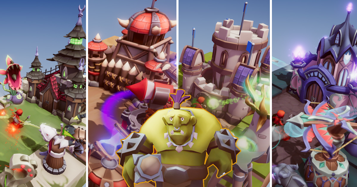 MEGA Tower Defence Pack | 3D Fantasy | Unity Asset Store