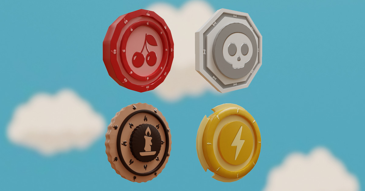 Cartoon Coins Pack04 | 3D Props | Unity Asset Store